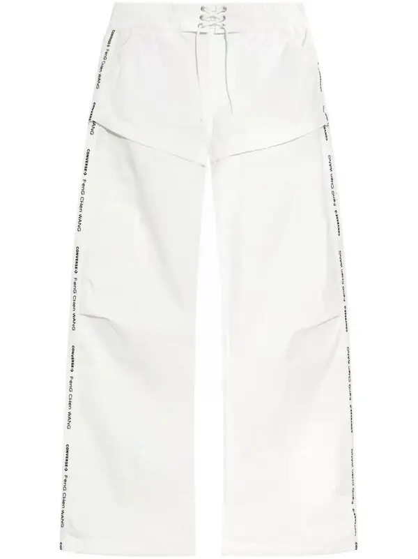 CONVERSE X Feng Chen Wang Flocked Logo Cargo Trousers