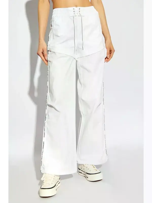 CONVERSE X Feng Chen Wang Flocked Logo Cargo Trousers