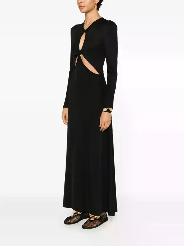 Christopher Esber Open Twist Anglaise Dress