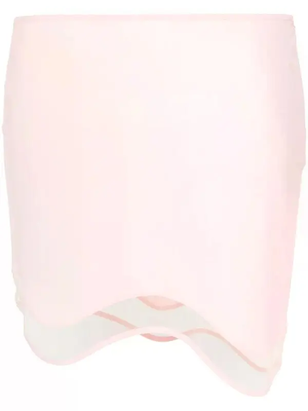 NENSI DOJAKA Heartbeat Mini Skirt - Pink