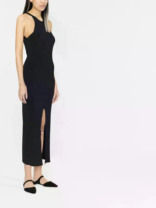 Nanushka Sleeveless Fitted Midi Dress
