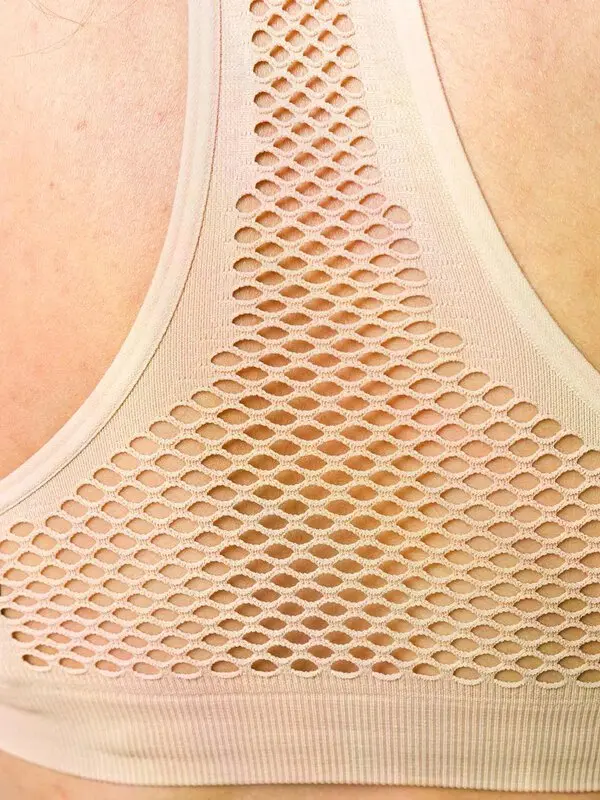 BEN TAVERNITI UNRAVEL PROJECT Mesh Insert Sports Bra