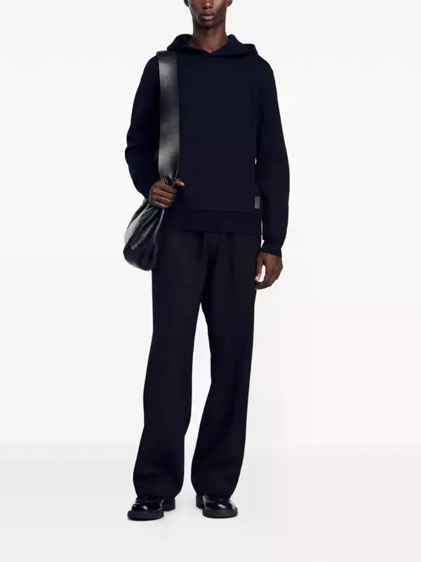 Sandro Logo-tag Hoodie