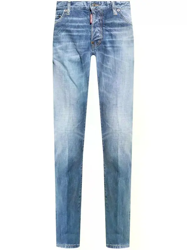 Dsquared2 Cool Guy Mid-rise Slim-fit Jeans - Blue