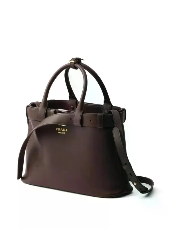 Prada Small Buckle Bucket Bag