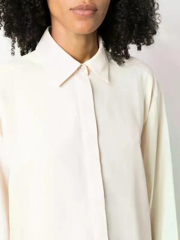 A.p.c. Button-up Silk Shirt
