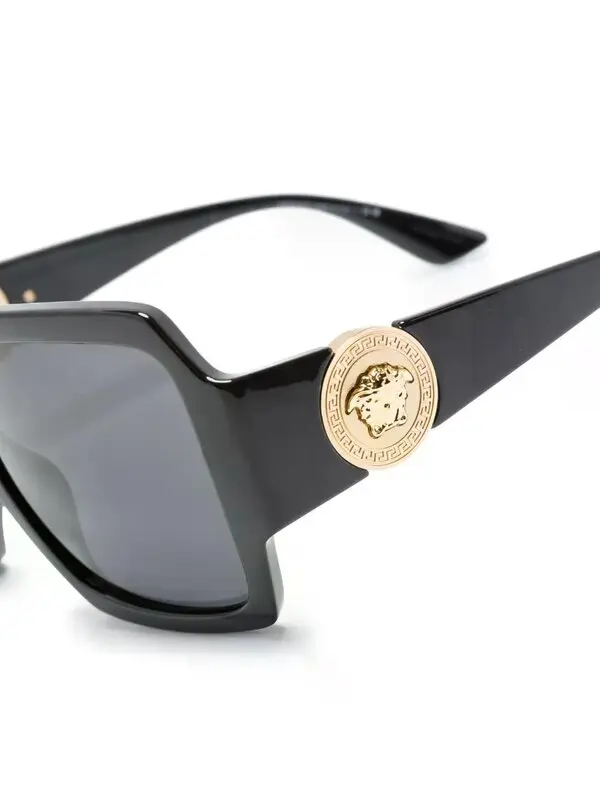 Versace Medusa Runaway Oversize-frame Sunglasses