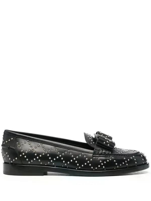 FERRAGAMO Viva Studded Loafers