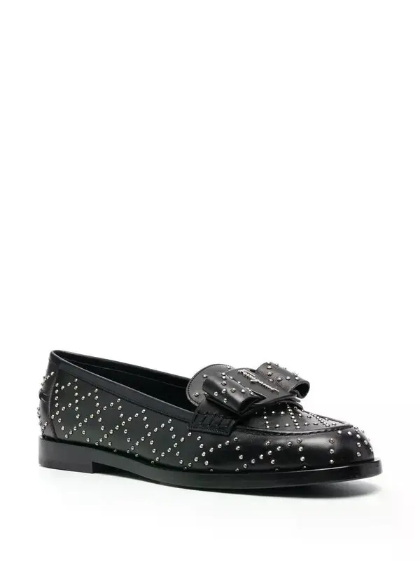 FERRAGAMO Viva Studded Loafers