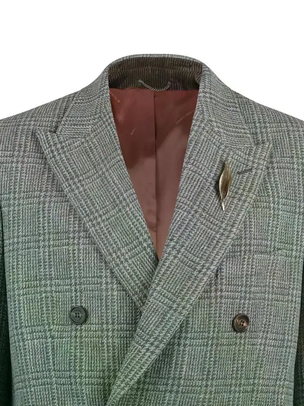 GOLDEN GOOSE Checked Blazer