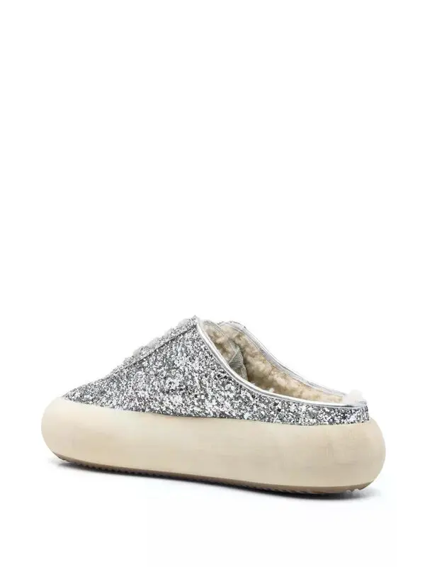 GOLDEN GOOSE Space Sabot Sneakers With Glitter Detail
