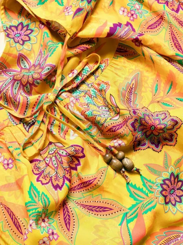 Johnny Was Sunshine Coverup - Yellow
