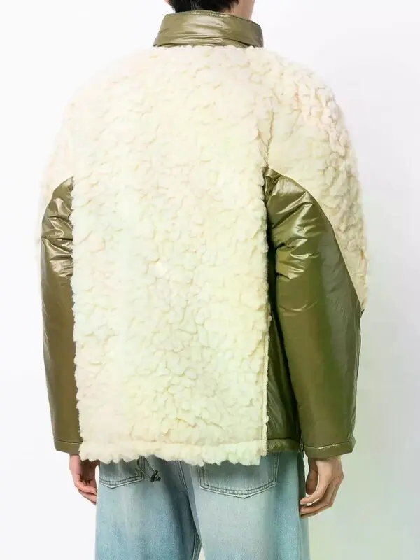 TOGA VIRILIS Faux-shearling Oversize Coat