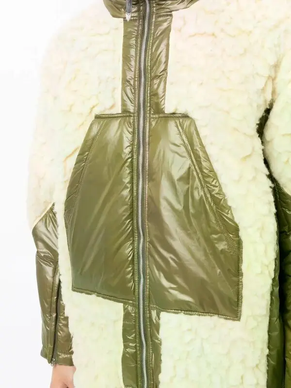 TOGA VIRILIS Faux-shearling Oversize Coat