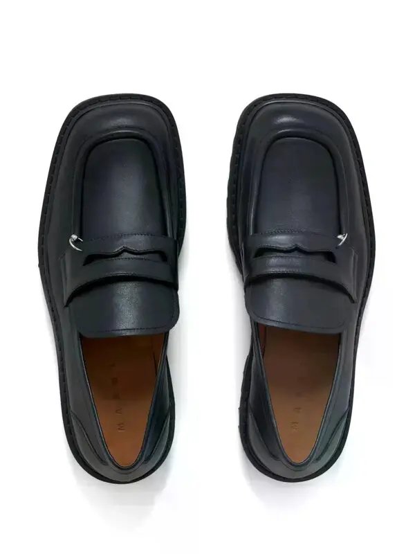 Marni Ring Embellishment Loafers