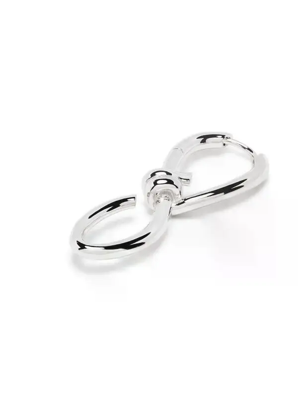 MARIA BLACK Pirro Twisted Single Earring - Silver