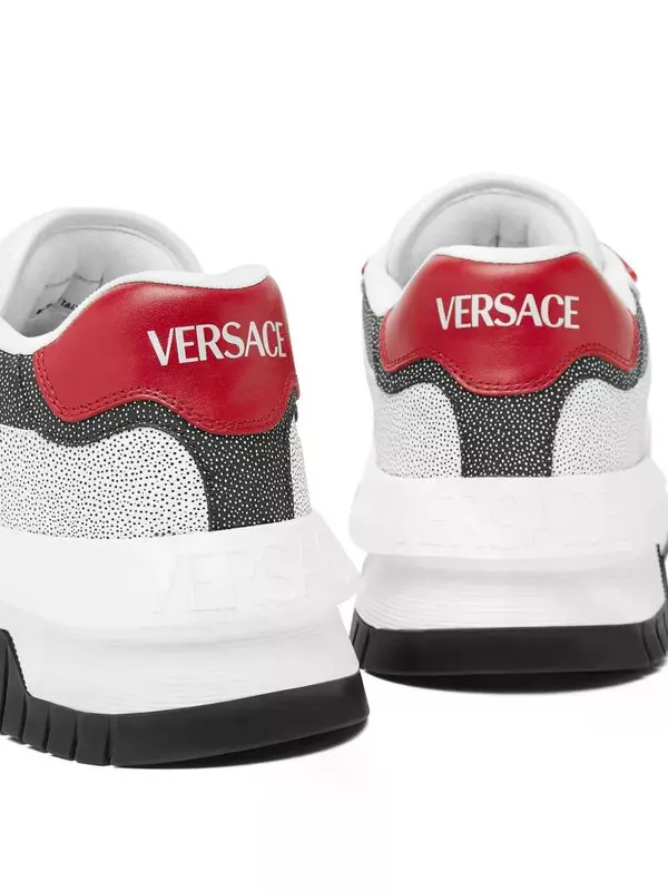 Versace Odissea Leather Sneakers