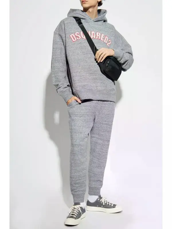 Dsquared2 Logo-embroidered Hoodie