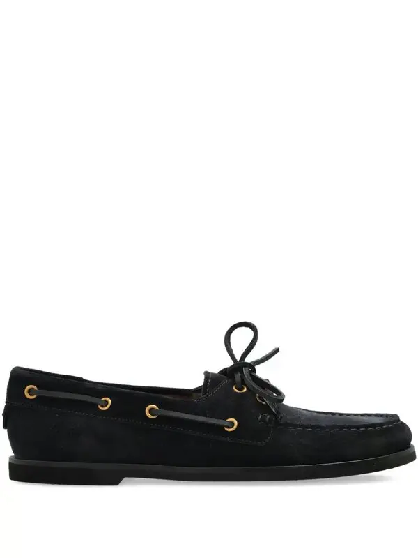 GIANVITO ROSSI Leather Boat Shoes