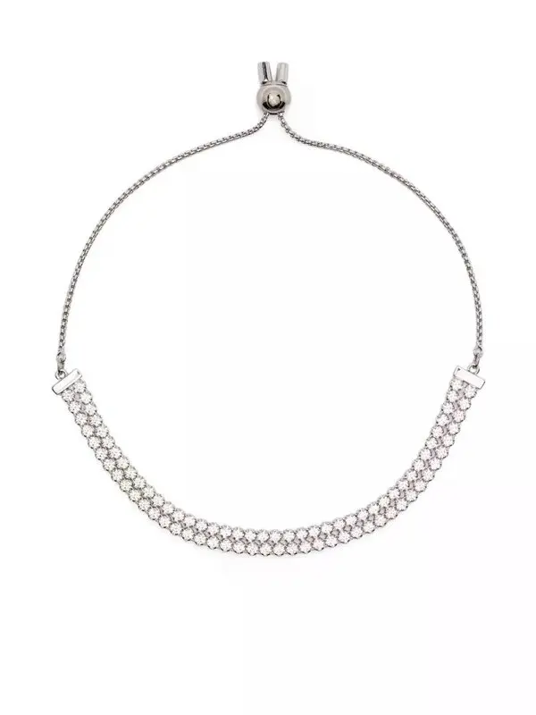 SWAROVSKI Matrix Tennis Bracelet - Silver