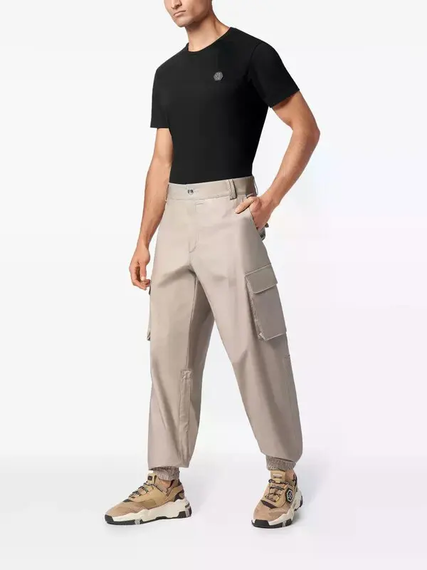 Philipp Plein Cargo Trousers - Neutrals