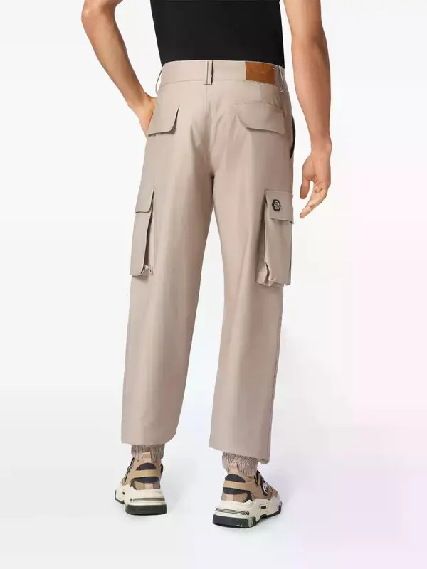 Philipp Plein Cargo Trousers - Neutrals
