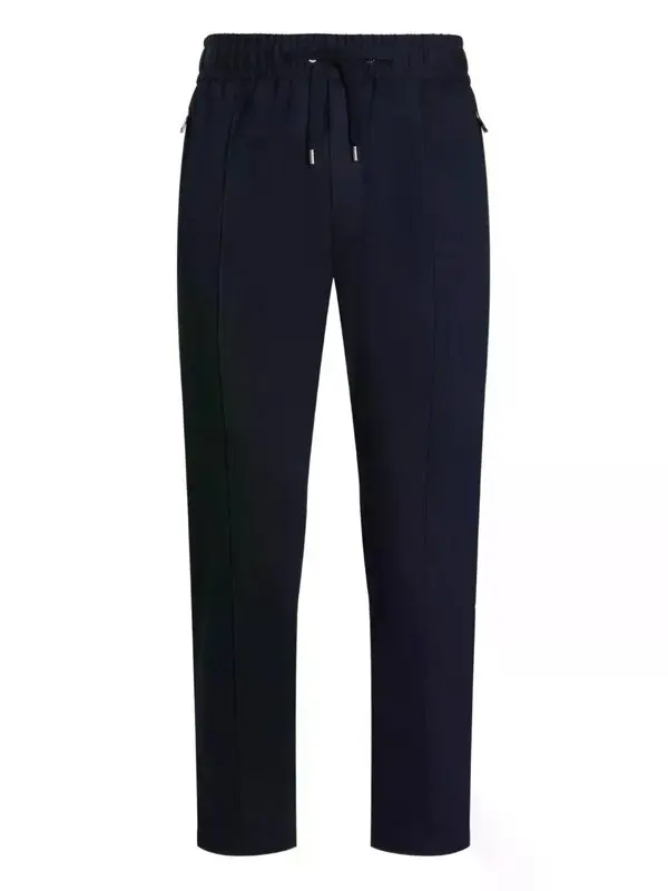 Dolce & Gabbana Navy Elasticated Waistband Trousers
