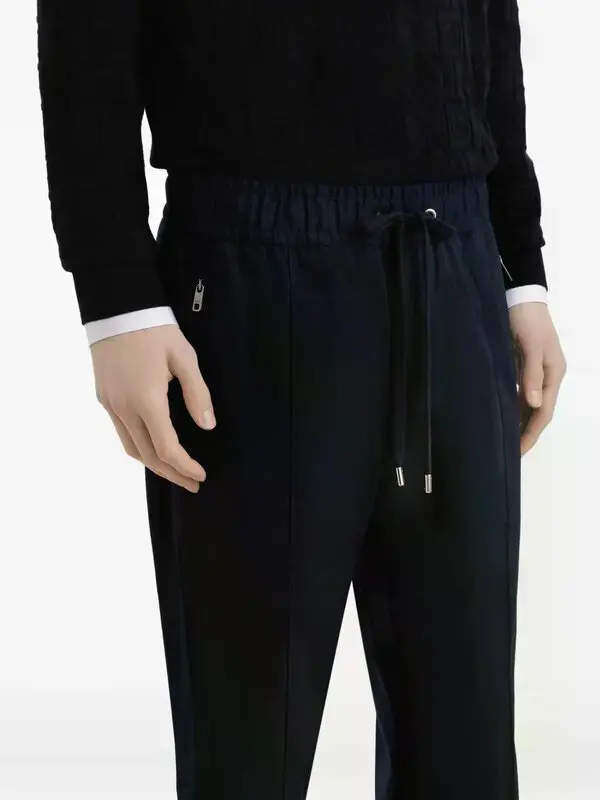 Dolce & Gabbana Navy Elasticated Waistband Trousers