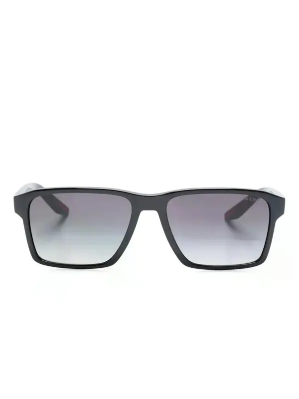 Prada Square-frame Sunglasses - Black