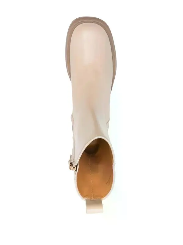 TOD'S Zip-up Calf Leather Boots