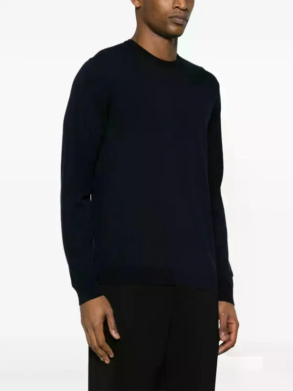 ROBERTO COLLINA Ribbed Cotton Jumper