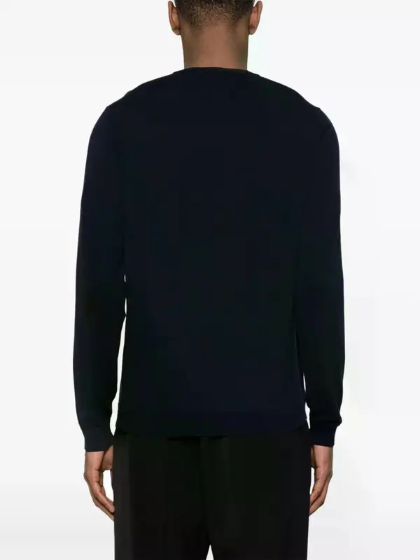 ROBERTO COLLINA Ribbed Cotton Jumper