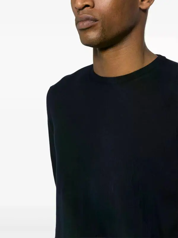 ROBERTO COLLINA Ribbed Cotton Jumper