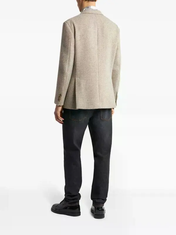 Etro Double-breasted Peak-lapel Blazer