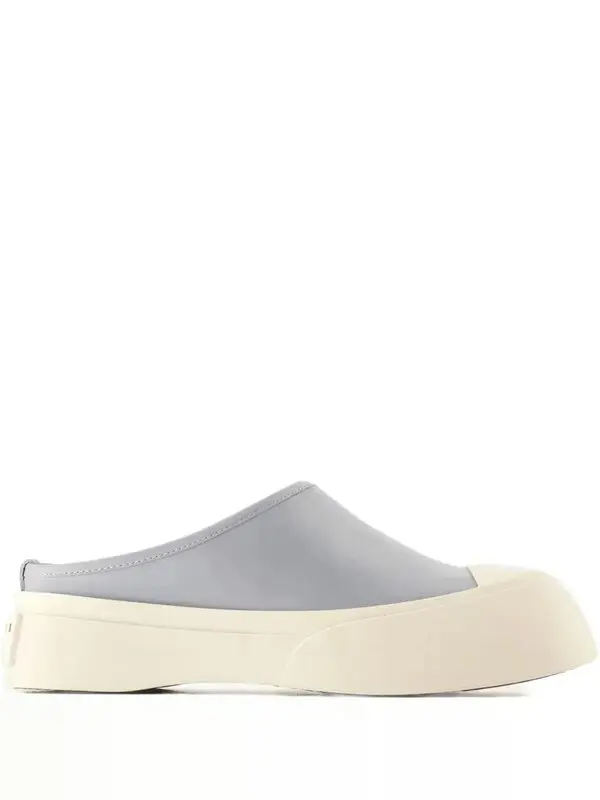 Marni Leather Sneakers - Blue