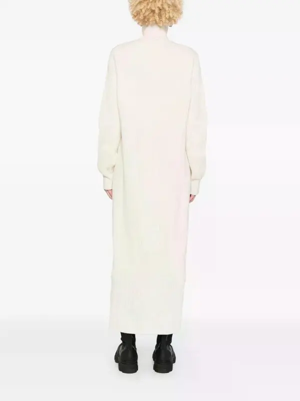 JIL SANDER Ribbed-knit Maxi Dress