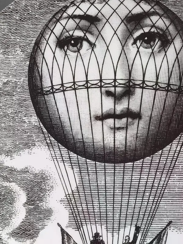 FORNASETTI Tema E Variazioni N.93 Decorative Plate