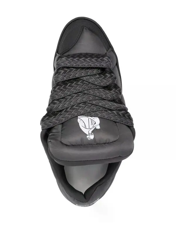 LANVIN Curb Xl Nylon Sneakers - Black