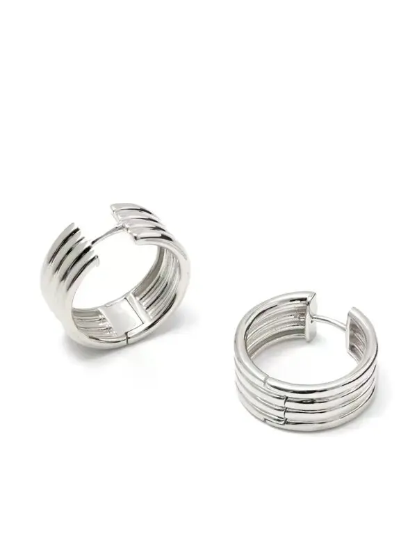 OTIUMBERG Stratis Hoop Earrings In Sterling - Silver
