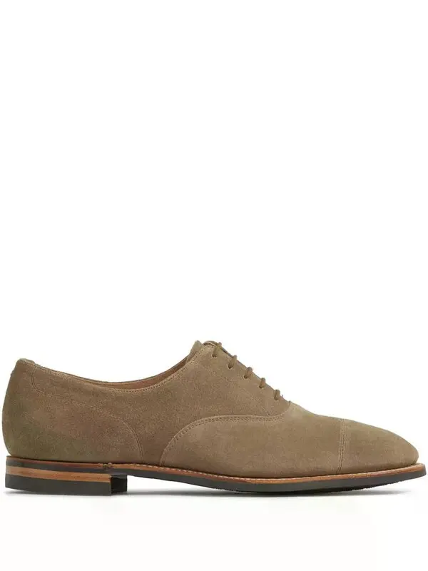 Crockett & Jones Suede Oxford Shoes