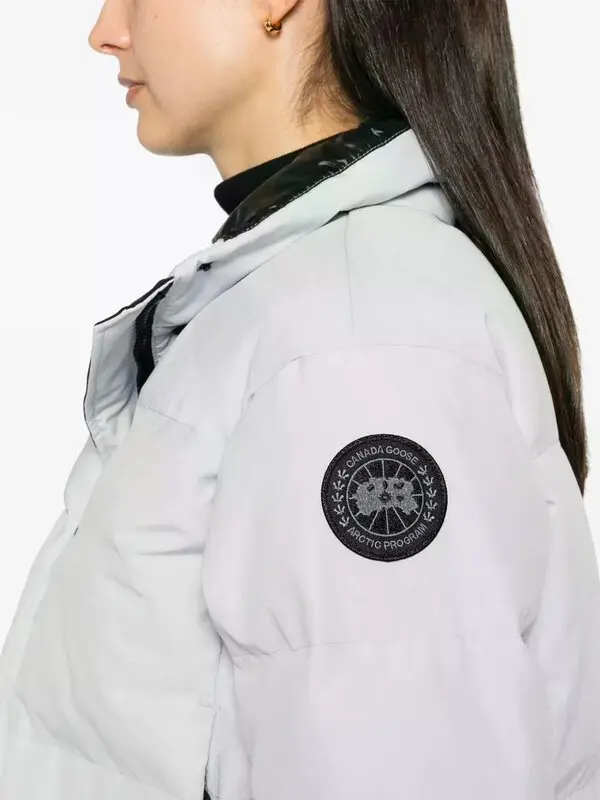Canada Goose Grandview Cropped Padded Jacket - Grey