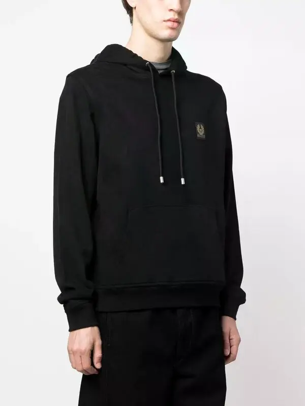 Belstaff Logo-patch Drawstring Hood