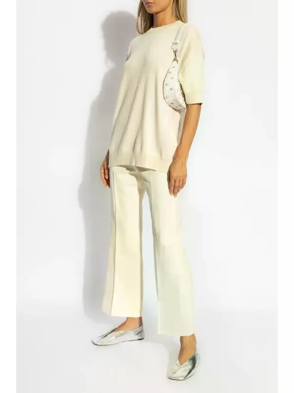 JIL SANDER Crew-neck Knitted T-shirt