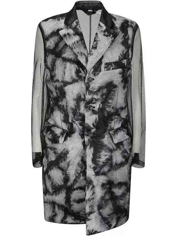 Comme Des Garçons Single-breasted Coat