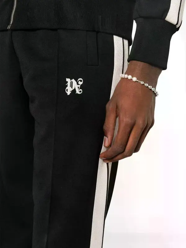 Palm Angels Side-stripe Logo-detail Trousers