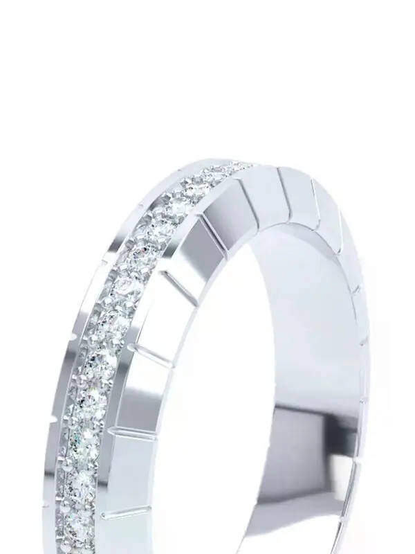 LOEV 18kt White Gold Pavé-set Diamond Eternity Ring