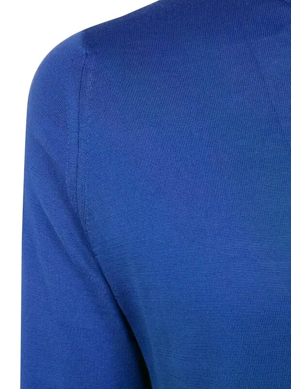 John Smedley Fine Knit Crew Neck Long Sleeve T-shirt