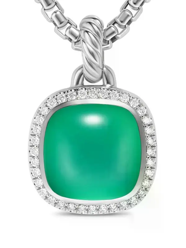 David Yurman Sterling Albion Diamond Pendant