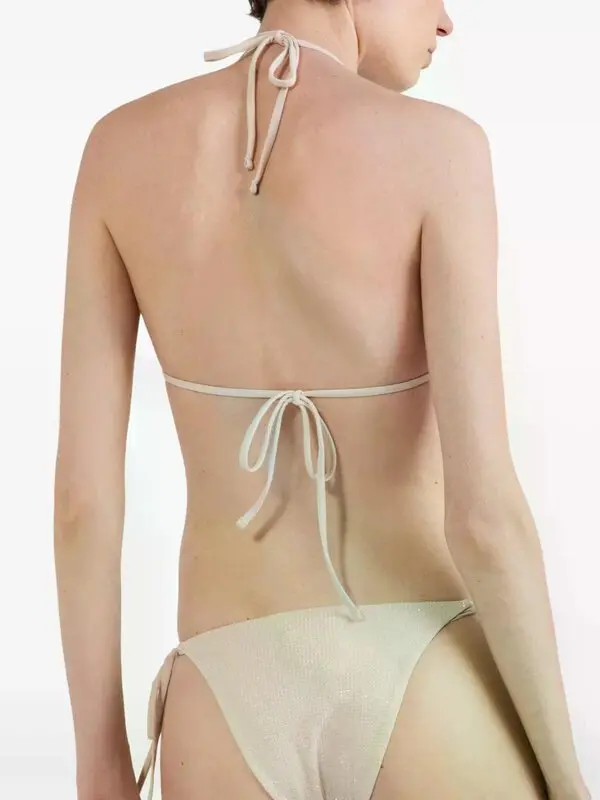 Prada Embellished Bikini Bottoms - Neutrals