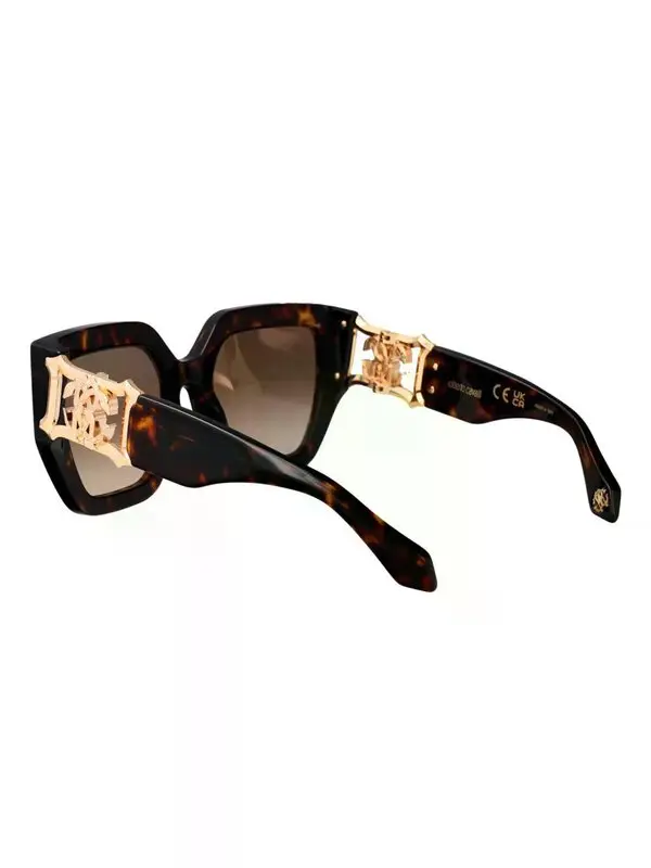 Roberto Cavalli Oversize Frame Sunglasses - Brown